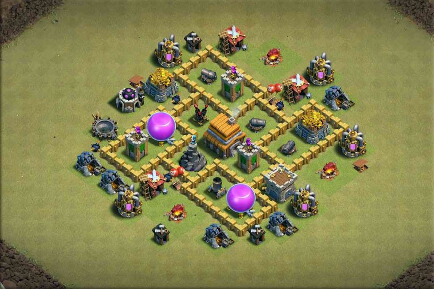 TH5 Base Copy Link #2 - Town Hall Base Link, Capital Layouts