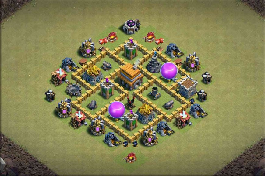 TH5 Base #3 - Town Hall Base Link, Capital Layouts