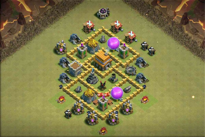 TH5 War Base Link #4 - Town Hall Base Link, Capital Layouts