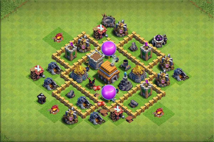 TH5 Farming Layout #3 - Town Hall Base Link, Capital Layouts