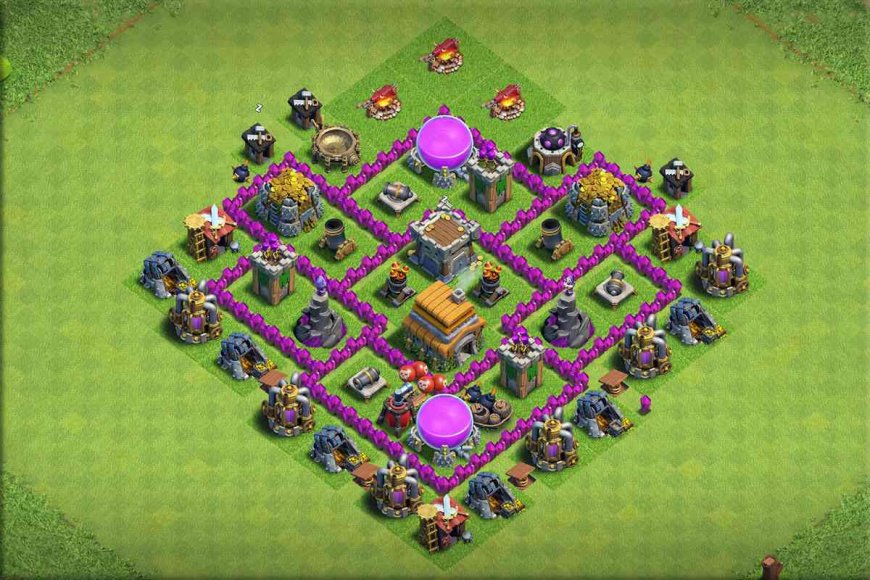 TH6 Trophy Base Link #3 - Town Hall Base Link, Capital Layouts