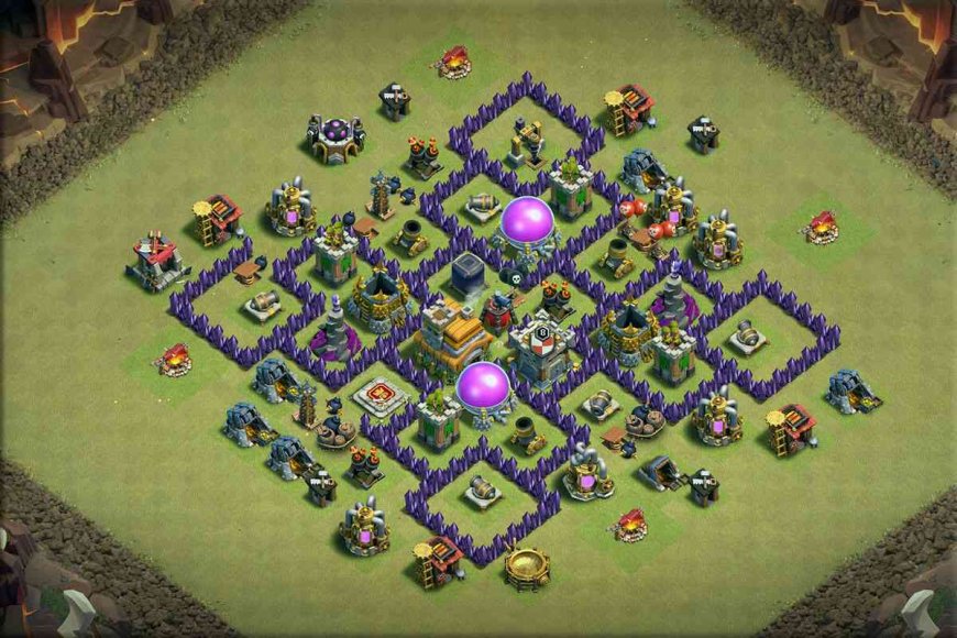 TH7 War Base Link #20 - Town Hall Base Link, Capital Layouts