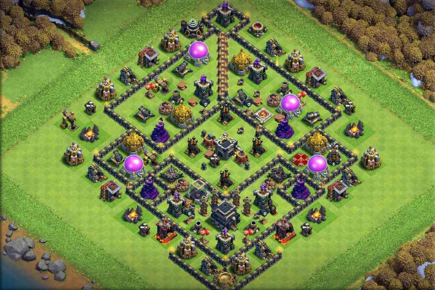 TH9 Base 2022 #19 - Town Hall Base Link, Capital Layouts
