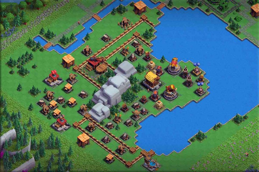 CoC Balloon Lagoon Layout Level 2 #4 - ClashCodes