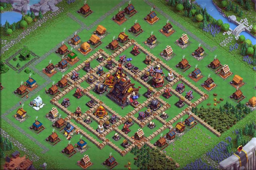 Capital Hall 8 Layout with Link #9 - ClashCodes