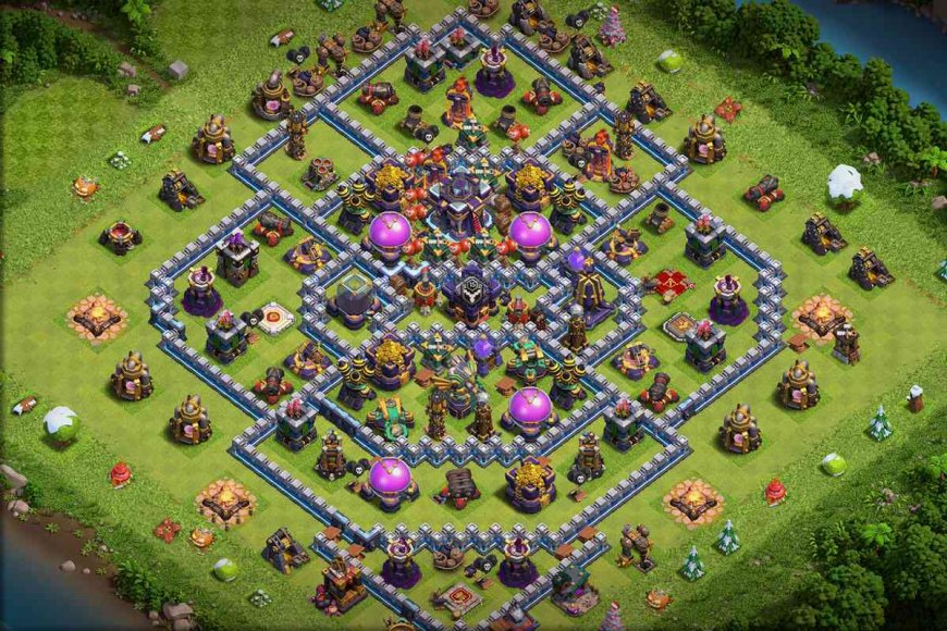 Top Notch TH15 Bases with Links - Anti 3 Stars - ClashCodes