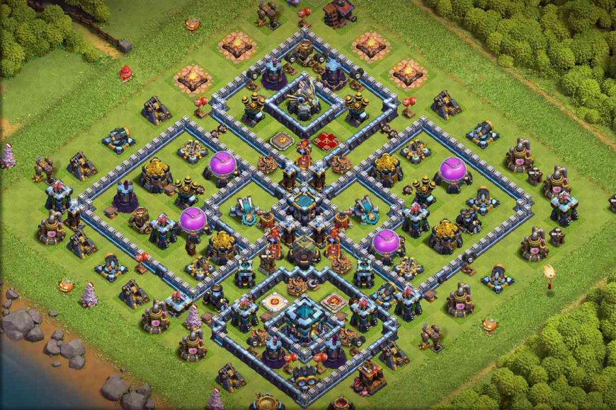 Best TH13 Anti 3 Star Farming Base Layout Link #16 - 2025