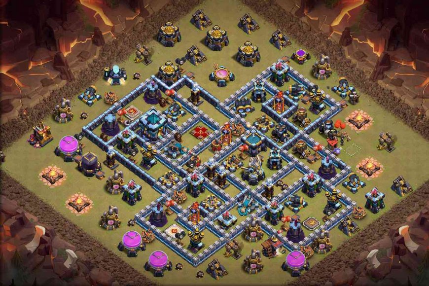 Best TH13 Anti 3 Star War Base Layout - COC #35 - 2025