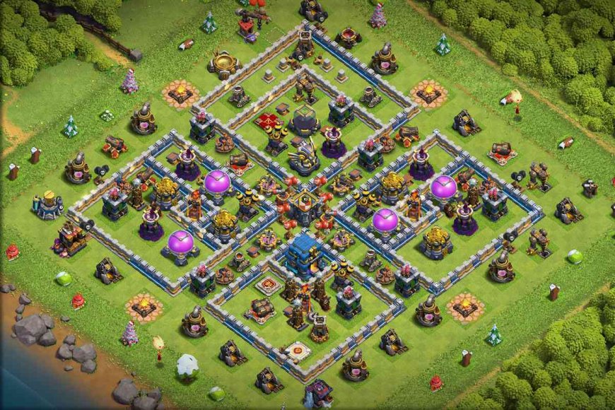 New TH12 Anti 3 Stars Farming Base Layout - COC #17 - ClashCodes