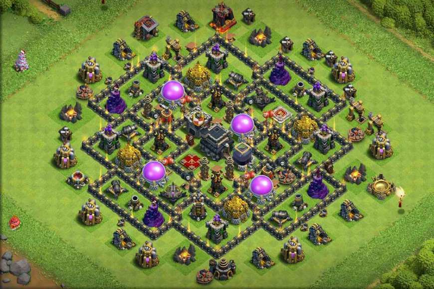 Best TH9 Anti 1 Star Farming Base Layout COC #19 - 2025
