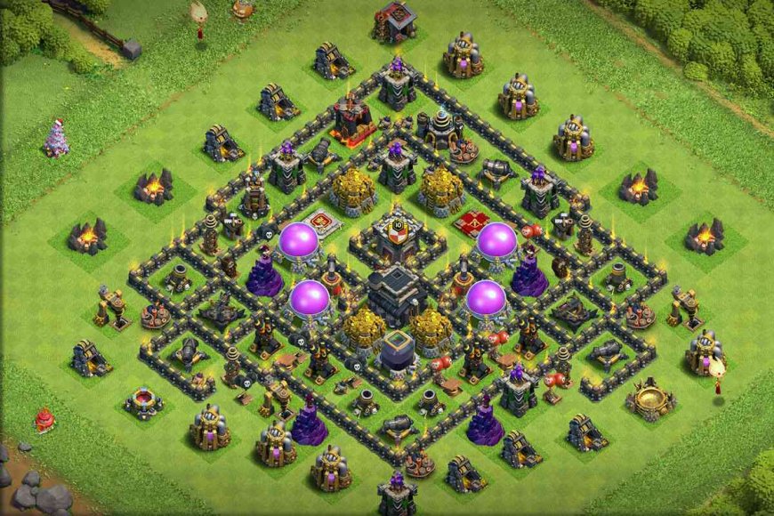 New TH9 Farming Base Link - Anti 2 Star Copy Layout #24 - 2025