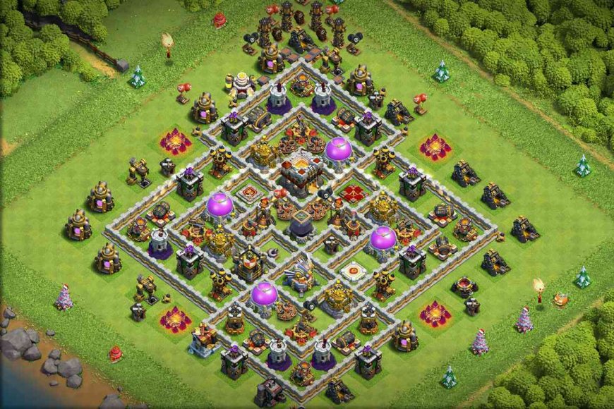 New TH11 Farming Base - Anti 2 Star Layout #25 - ClashCodes