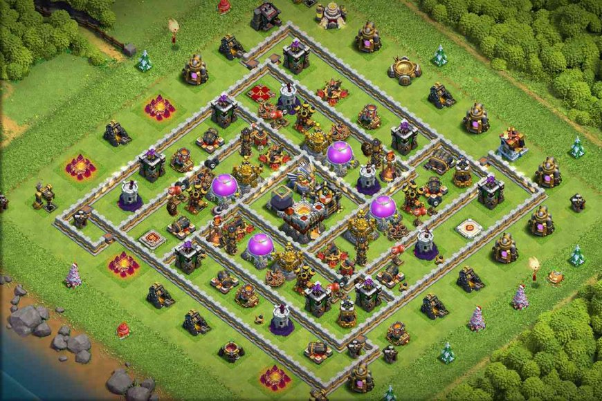 Best TH11 Farming Base Anti 1 Star Layout with Link #31 - ClashCodes