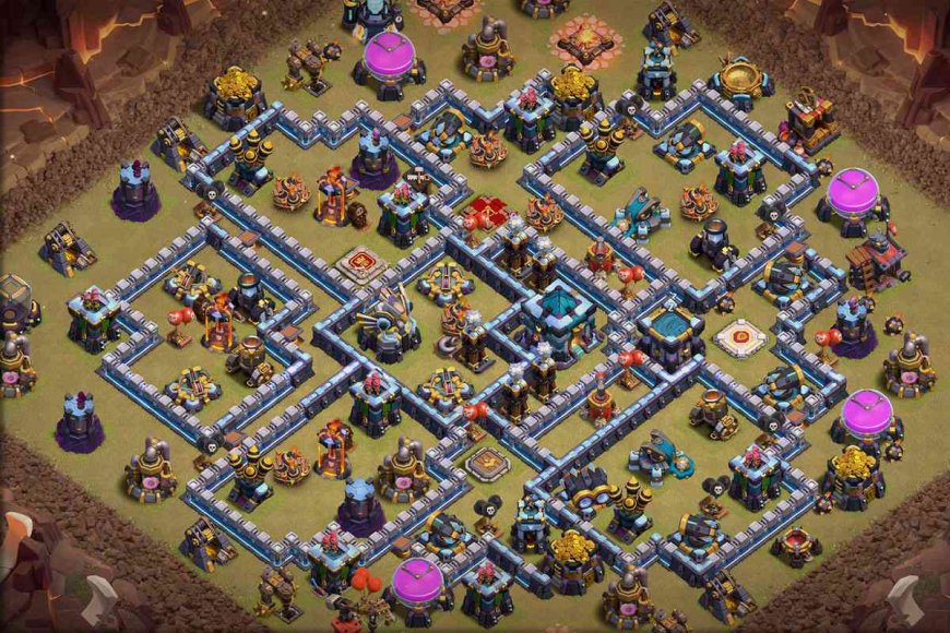 Best TH13 - Anti 2 Stars War Base Layout - CWL #38 - 2025