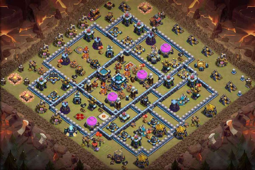 Best TH13 War Base - Anti 2 Star Layout with Link #41 - 2025