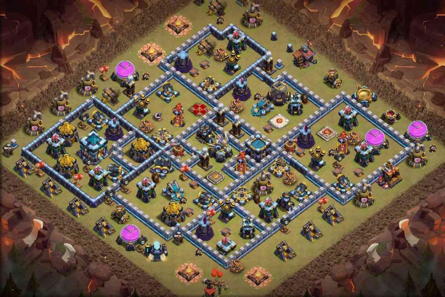 New TH13 War Base - Anti 3 Star Layout Link #42 - 2025