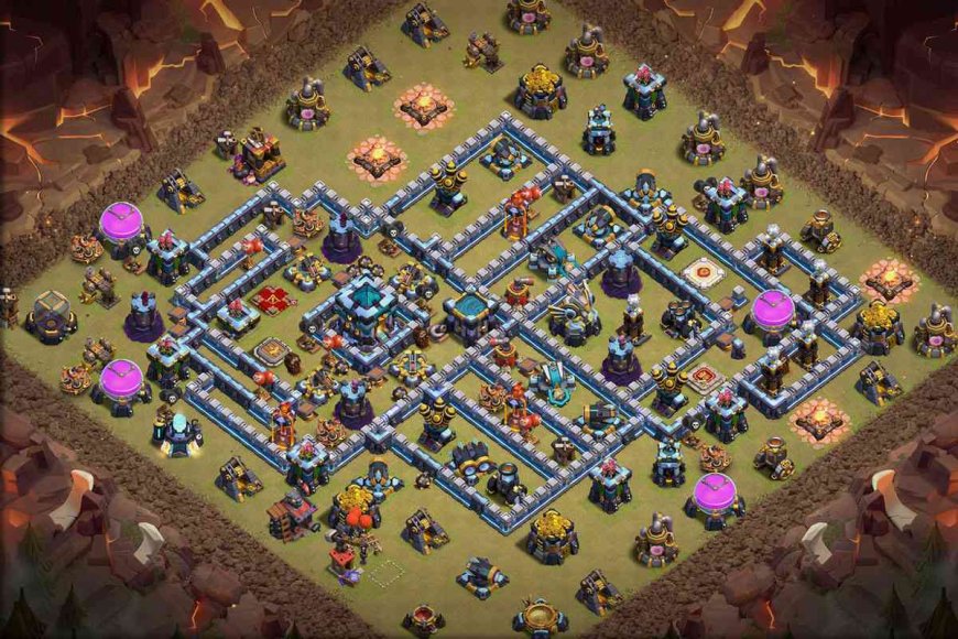 New TH13 War Base - Anti 3 Star Layout Link #50 - 2025