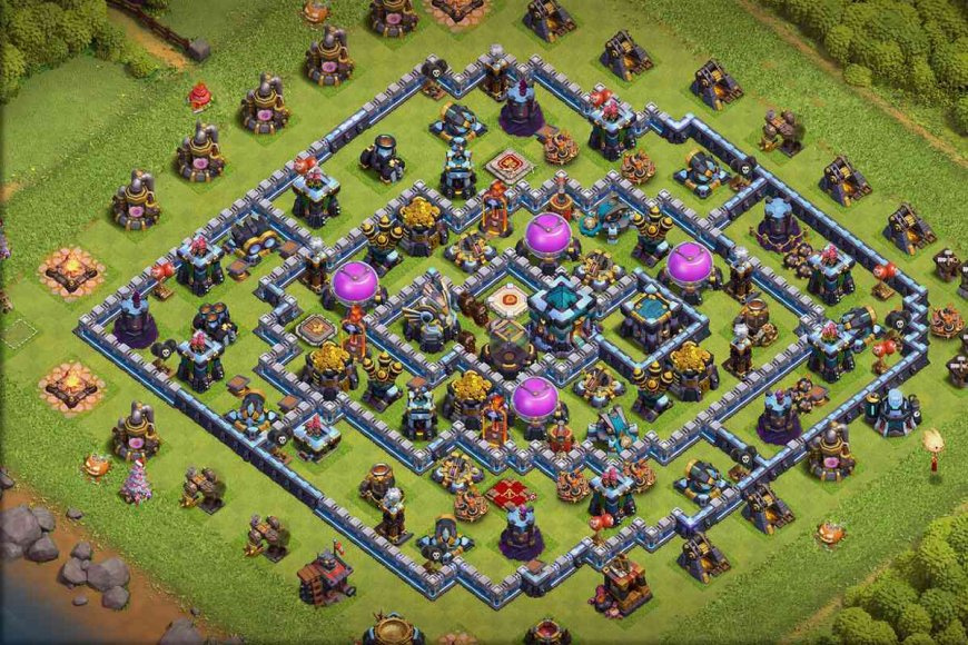 New TH13 Farming Base Layout - Anti 2 Star #37 - 2025