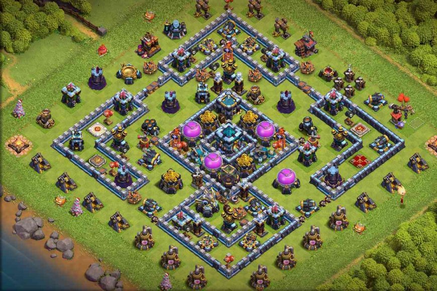 COC TH13 Farming Base - Anti 2 Star Layout #39 - 2025