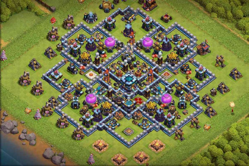 Best TH13 Farm Base after Update - Anti 1 Star Layout #44 - ClashCodes