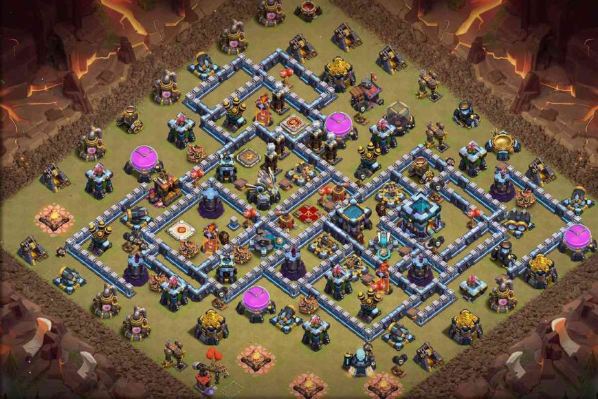 Top TH13 War Base - Anti Witch Defense Base Layout #53 - 2025