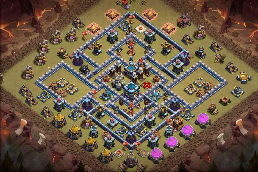 Best TH13 War Base - Anti 1 Star Layout with Link #54 - 2025