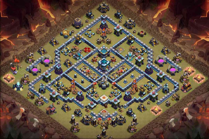 Best Clash Of Clans | TH13 War Base | Anti Everything - 2026