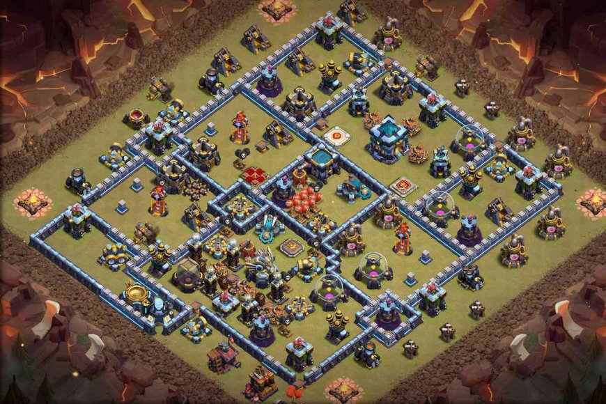 New Town Hall 13 Base | Anti 3 Star Layout | Clan War - ClashCodes