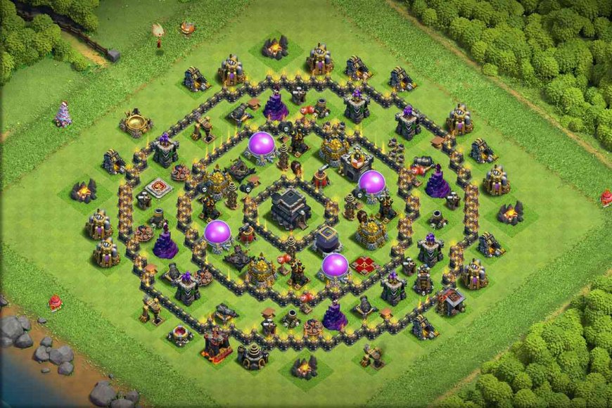 Top TH9 Farming Base for Maximum Loot Protection - 2025