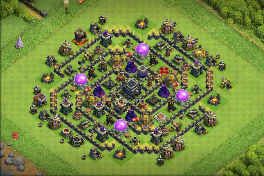 Powerful TH9 Trophy Base for Winning Strategies - 2025