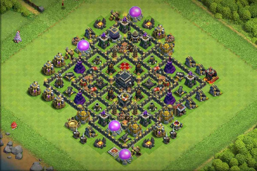 Creative TH9 Trophy Base Layout for Maximum Defense - 2025