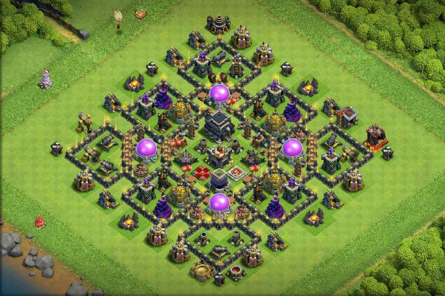 Legendary TH9 Trophy Base for Easy Victory - 2025