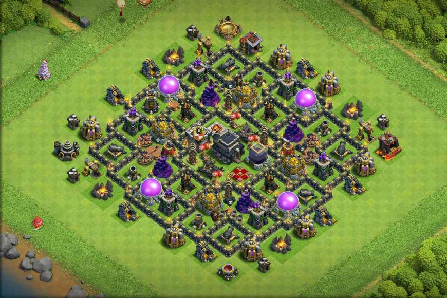 Best TH9 Farming Hybrid Base for Loots - 2025