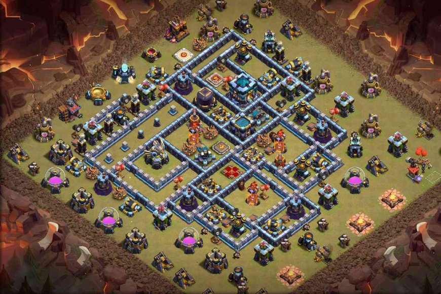 Crush Your Opponents: Best Anti-3 Star COC TH13 Base Layout - 2025