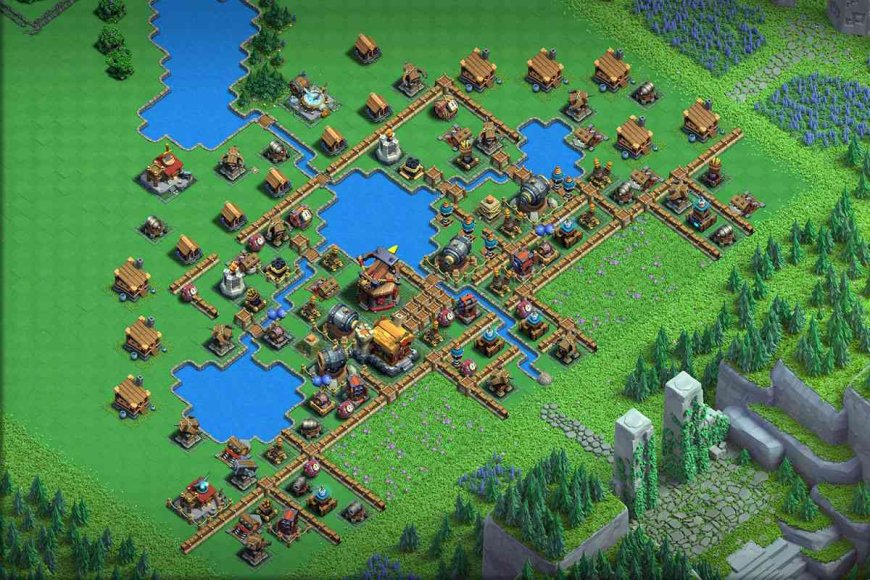 Top Builder's Workshop Level 4 Layout for Clash of Clans - 2025