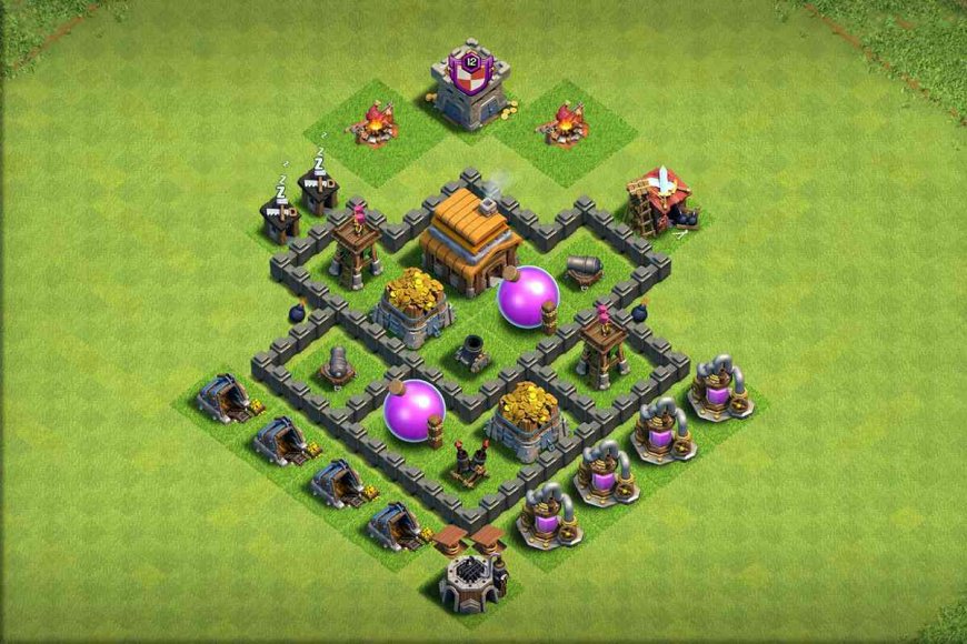 Top TH4 Farming Base Design to Protect Resources - 2025