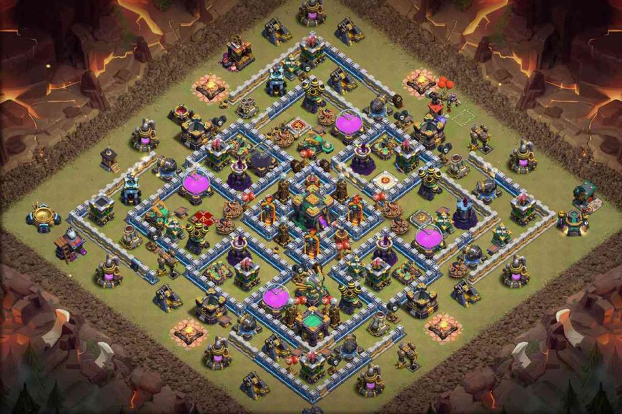 Best TH14 War Base Anti 1 Star 2023 | Clash of Clans - 2024