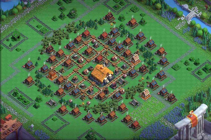 Top 10 Capital Hall 2 Base Layouts | Clash of Clans 2023 - 2024
