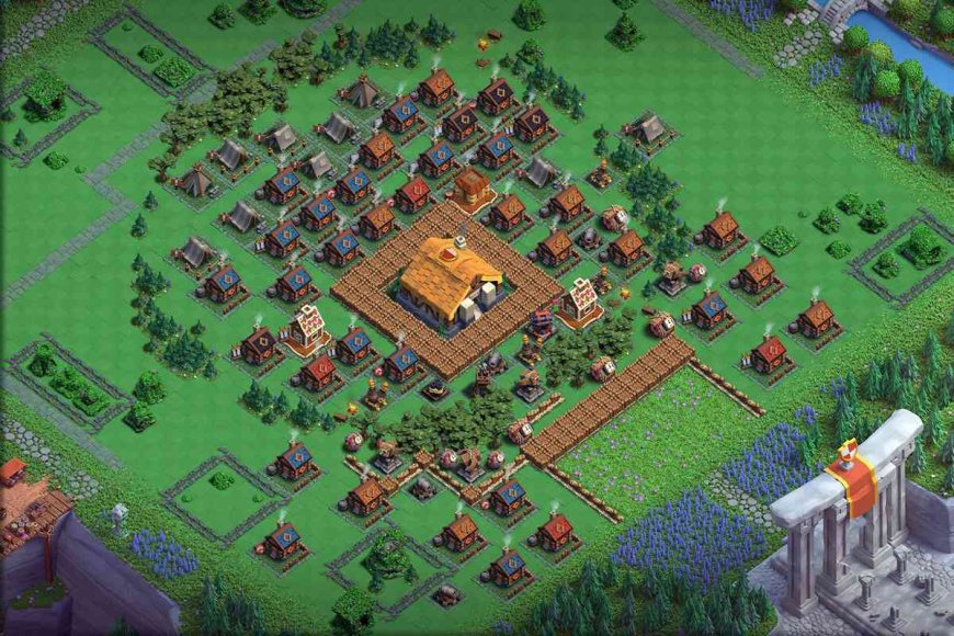Top 10 Capital Hall 2 Base Layouts | Clash of Clans 2023 - 2024
