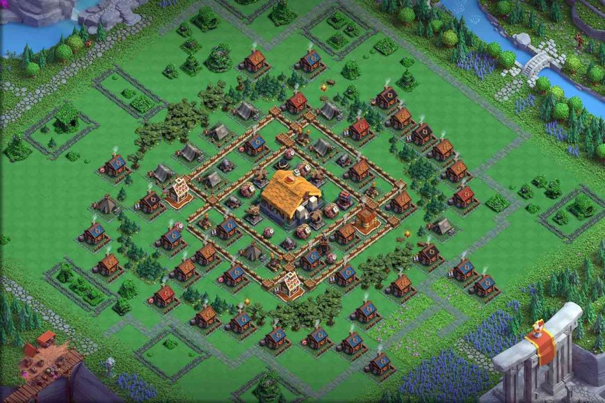 Top 10 Capital Hall 2 Base Layouts | Clash of Clans 2023 - 2024