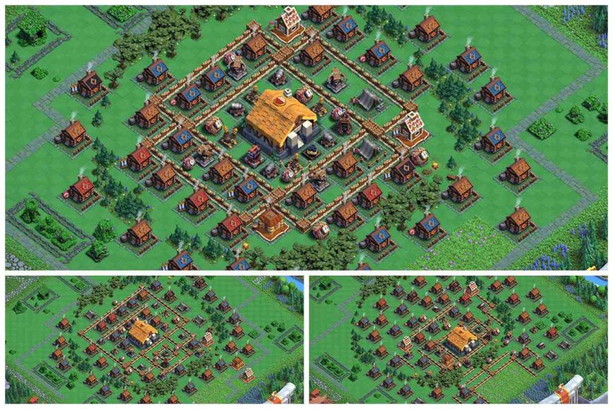 Top 10 Capital Hall 2 Base Layouts | Clash of Clans 2023 - Town Hall ...