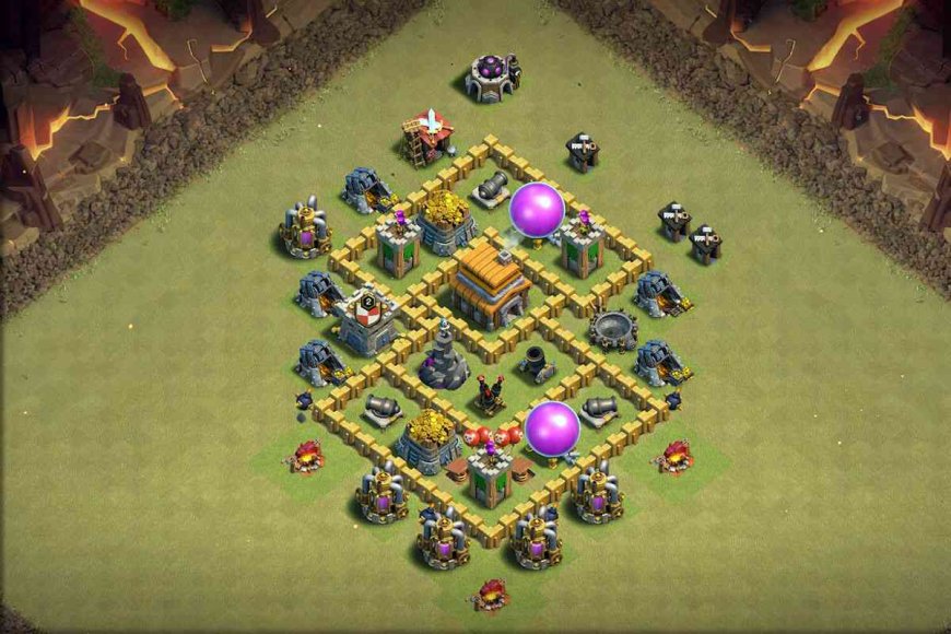 Top 20 Town Hall 5 Layouts | TH5 Base | Clash of Clans 2023 - Town Hall ...