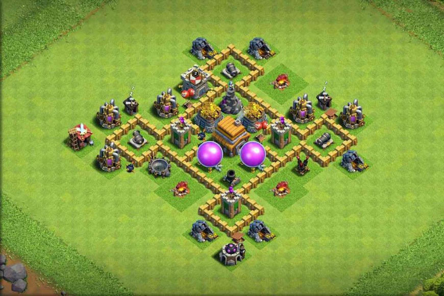 Best TH5 Anti 2 Star Farming Base Design - 2025