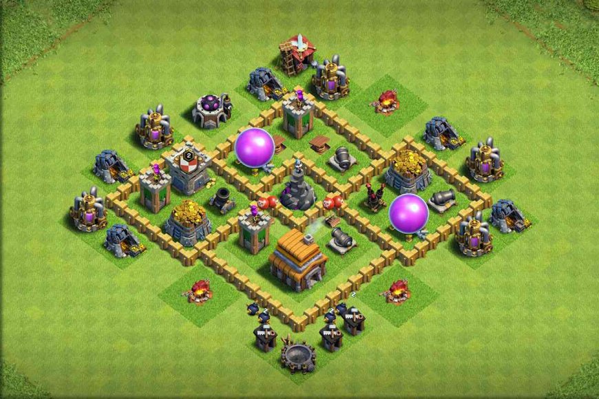 TH5 Farming Base with Anti-Everything Defense - 2025