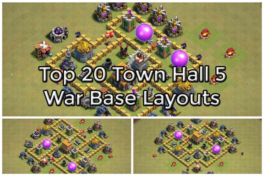 Top 20 Insane Town Hall 5 Layouts | TH5 Base | Clash of Clans 2023 ...