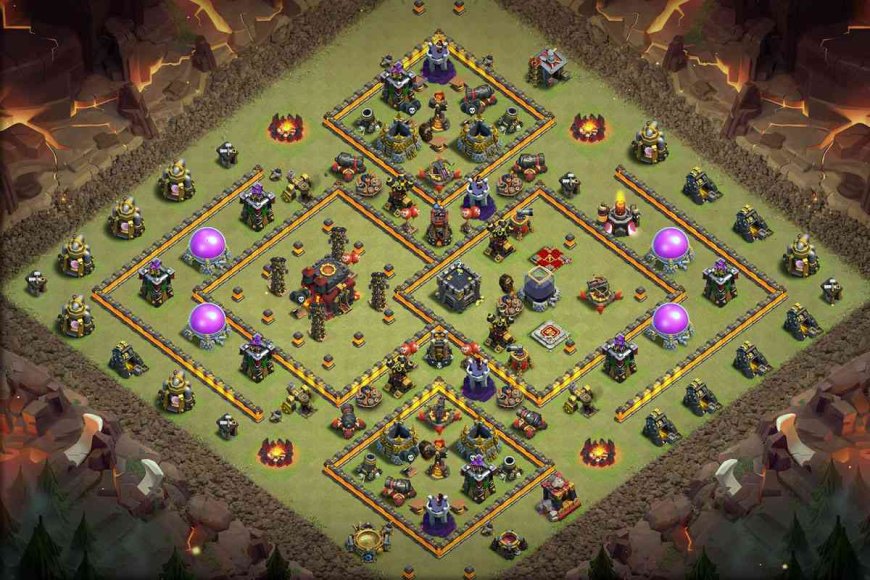 Clash of Clans TH10 Layout for Winning Battles - 2025