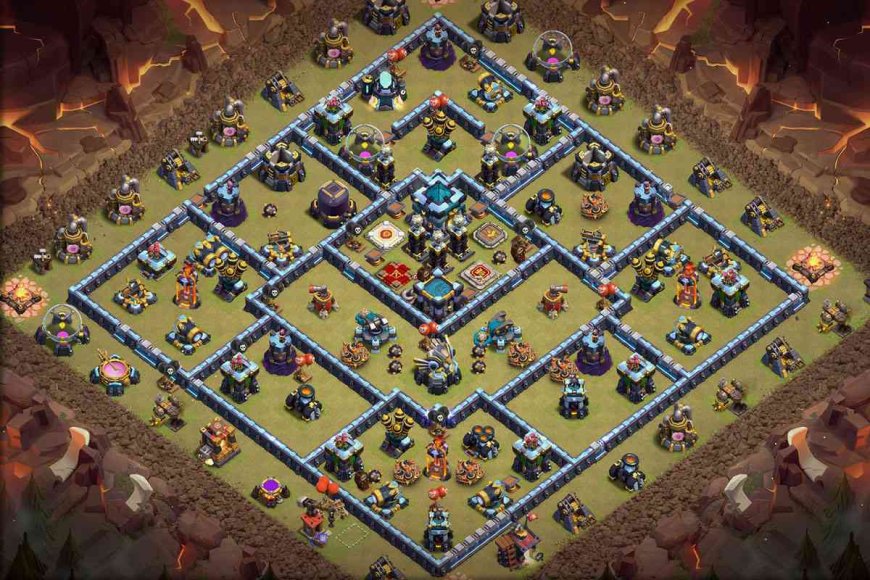 Unbeatable TH13 War Base: Crush Enemy with this Anti-3 Star Design - 2025