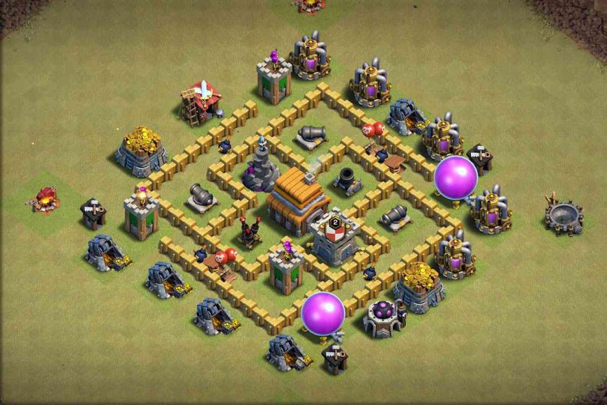 Top 20 Town Hall 5 Layouts | TH5 Base | Clash of Clans 2023 - Town Hall ...