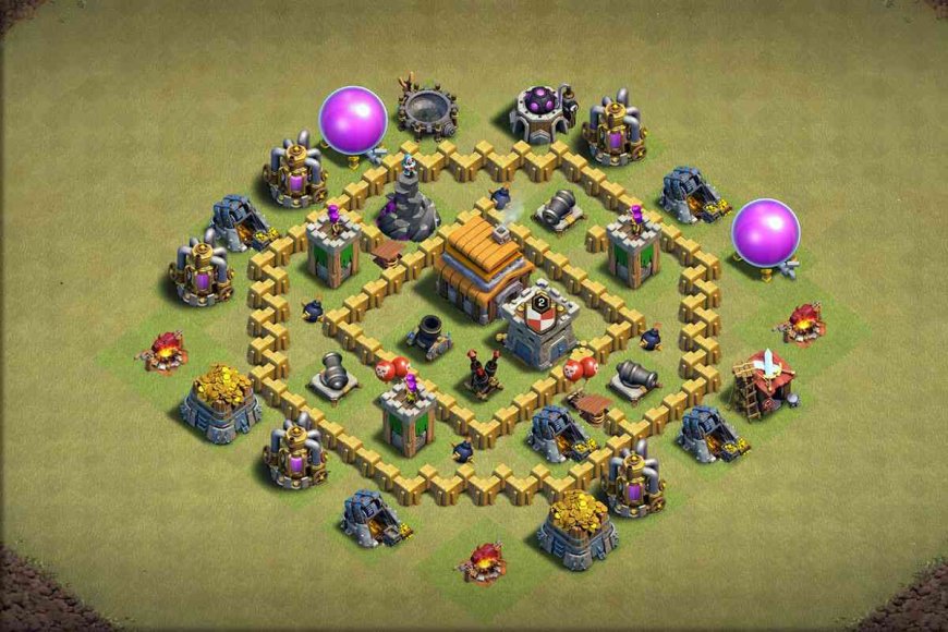 Top 20 Town Hall 5 Layouts | TH5 Base | Clash of Clans 2023 - Town Hall ...