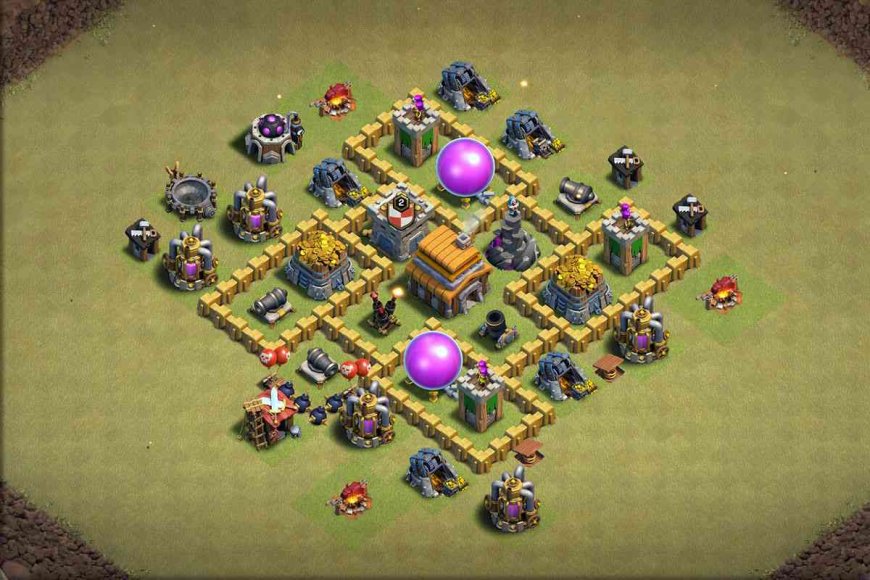 Top 20 Town Hall 5 Layouts | TH5 Base | Clash of Clans 2023 - Town Hall ...